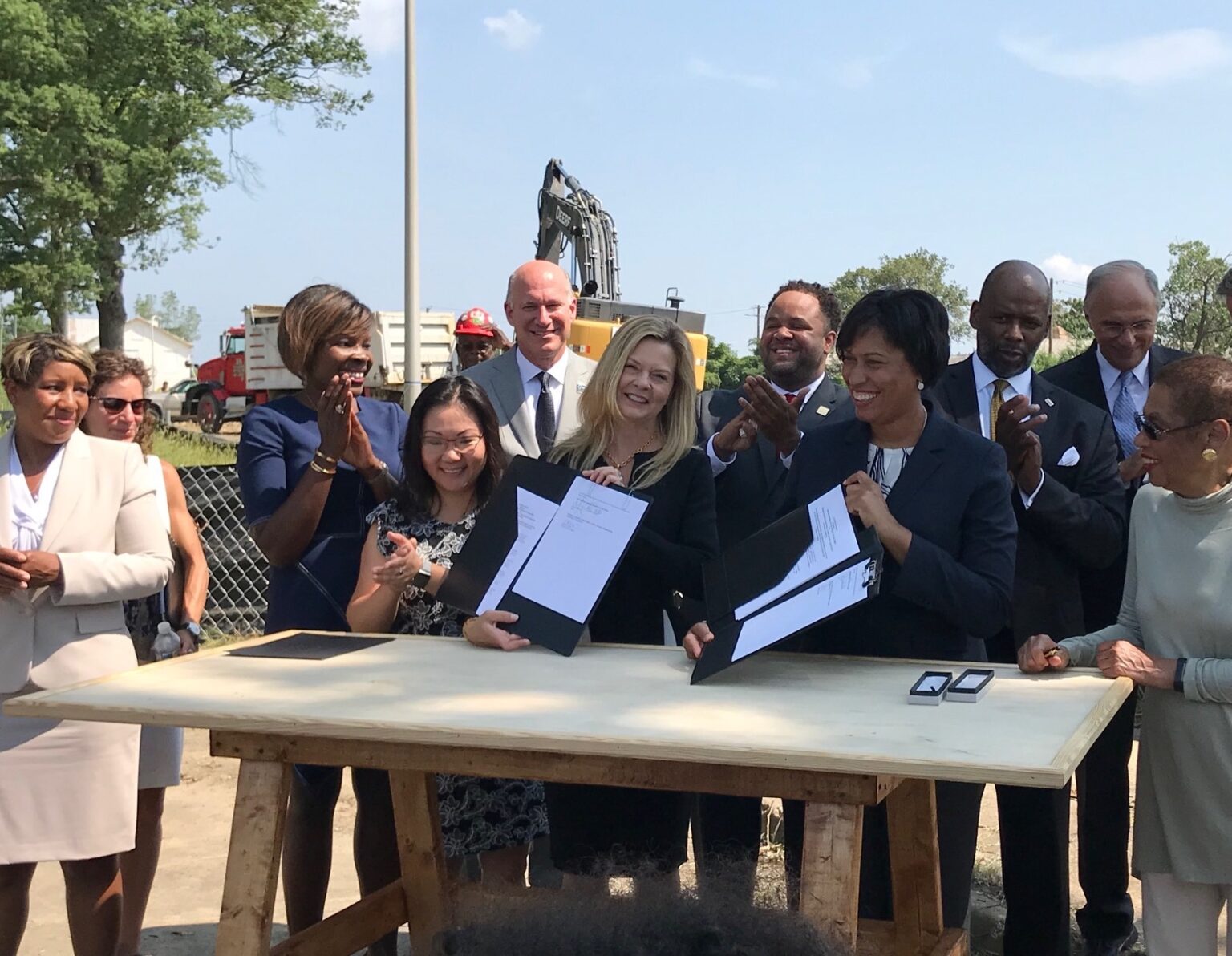 DC Mayor and GW Hospital announce New Hospital - UHS